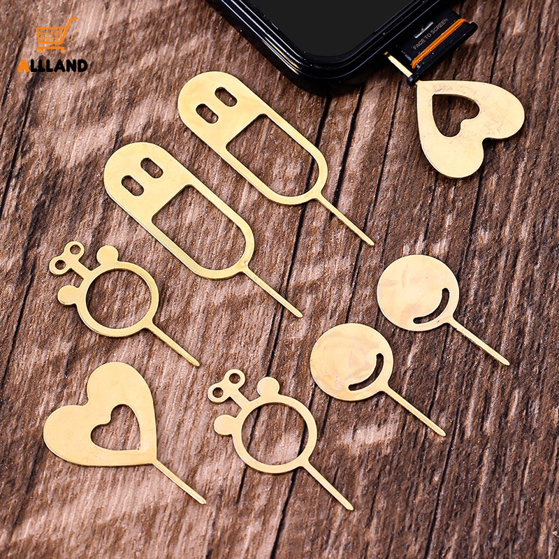 Universal Mini Metal Mobile Phone Card Removal Pin/ Creative Love Heart ...