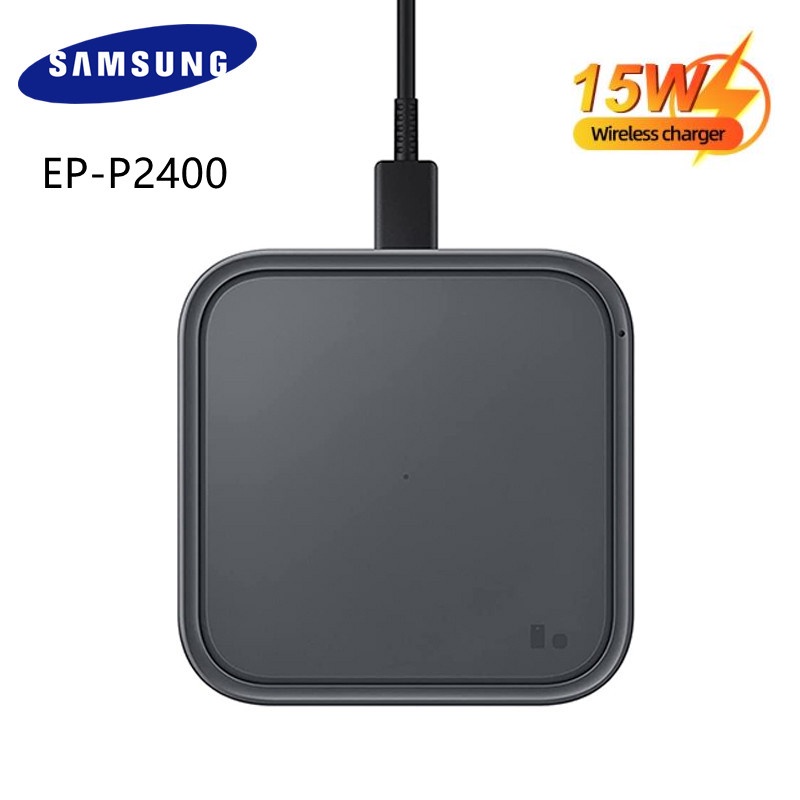Samsung EP-P2400 Wireless Charger 15W Fast Charge QI Pad For Galaxy Z Fold 1 2 3 Flip 3 4 S20 ...