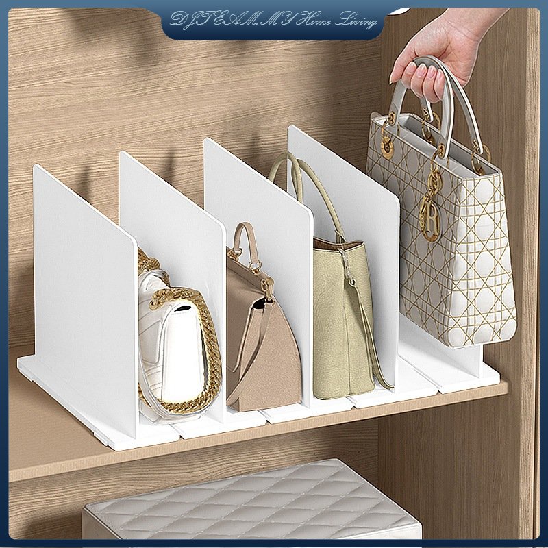 Divider Plate Package Rack Stackable/Removable Bag Storage Box ...