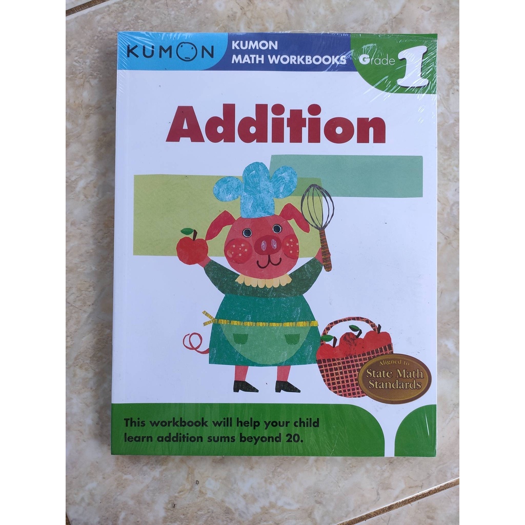 Kumon Math Workbooks Grade 1st | Shopee Malaysia