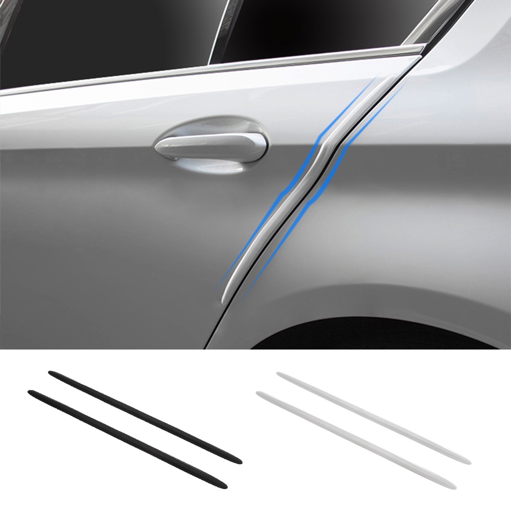 2X 40cm Car Door Edge Protector Universal Silicone Anti Scratch Strip ...