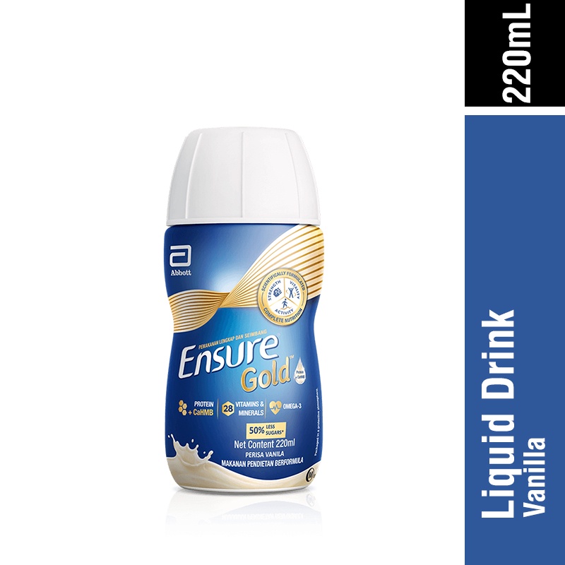 Ensure Gold Liquid RPM 220ml - Vanilla | Shopee Malaysia