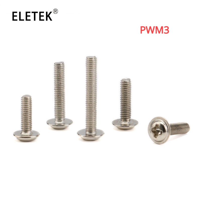 20Pcs M3 Screw PC Case Hard Drive Precision Hex Screws M3X5/6/8/10/12 ...