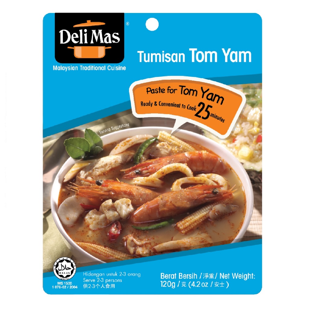 Deli Mas Paste for Tom Yam (120g) | Shopee Malaysia