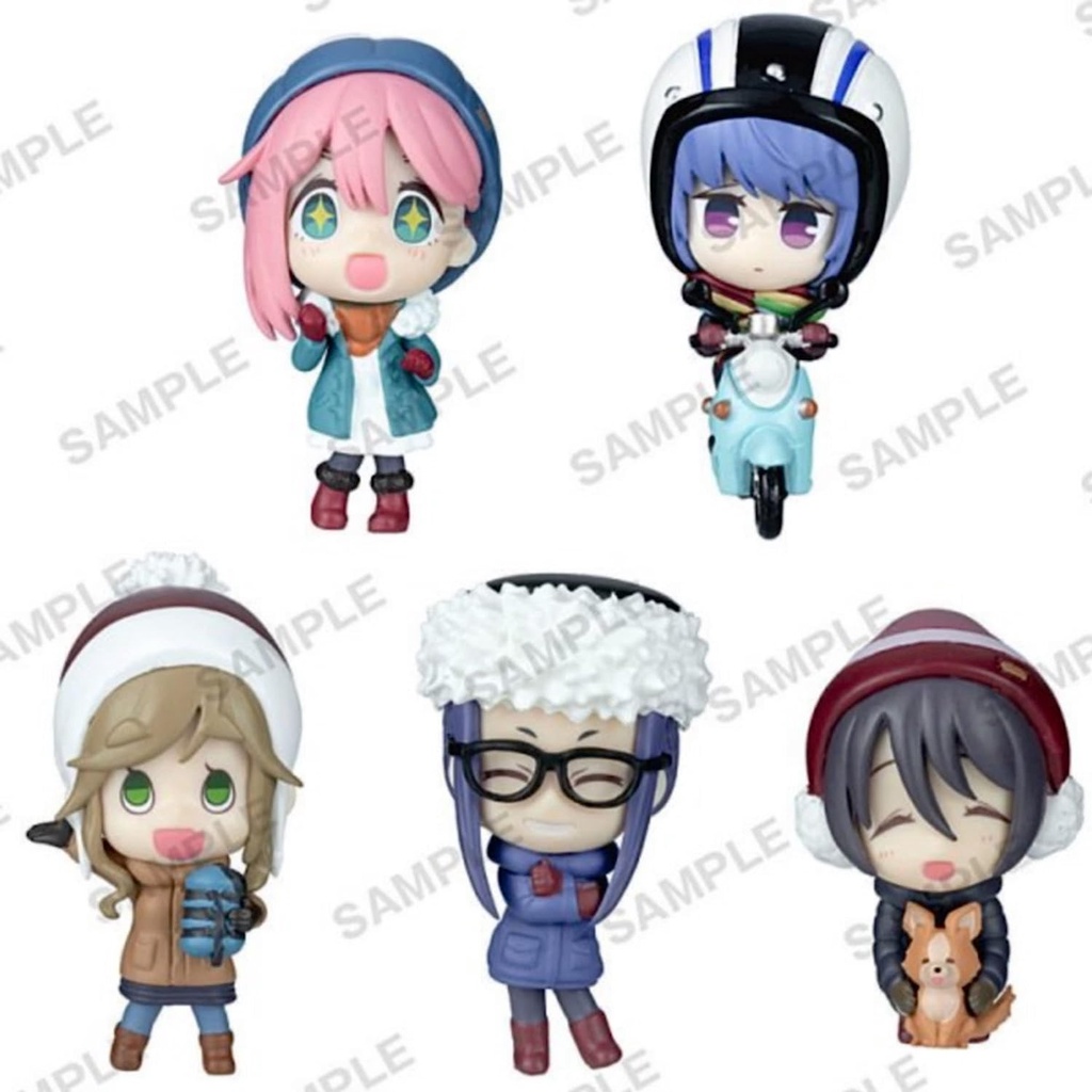 Bushiroad Yuru Camp Collection Figure RICH vol.1 | 摇曳露营角色公仔摆件 [扭蛋 ...