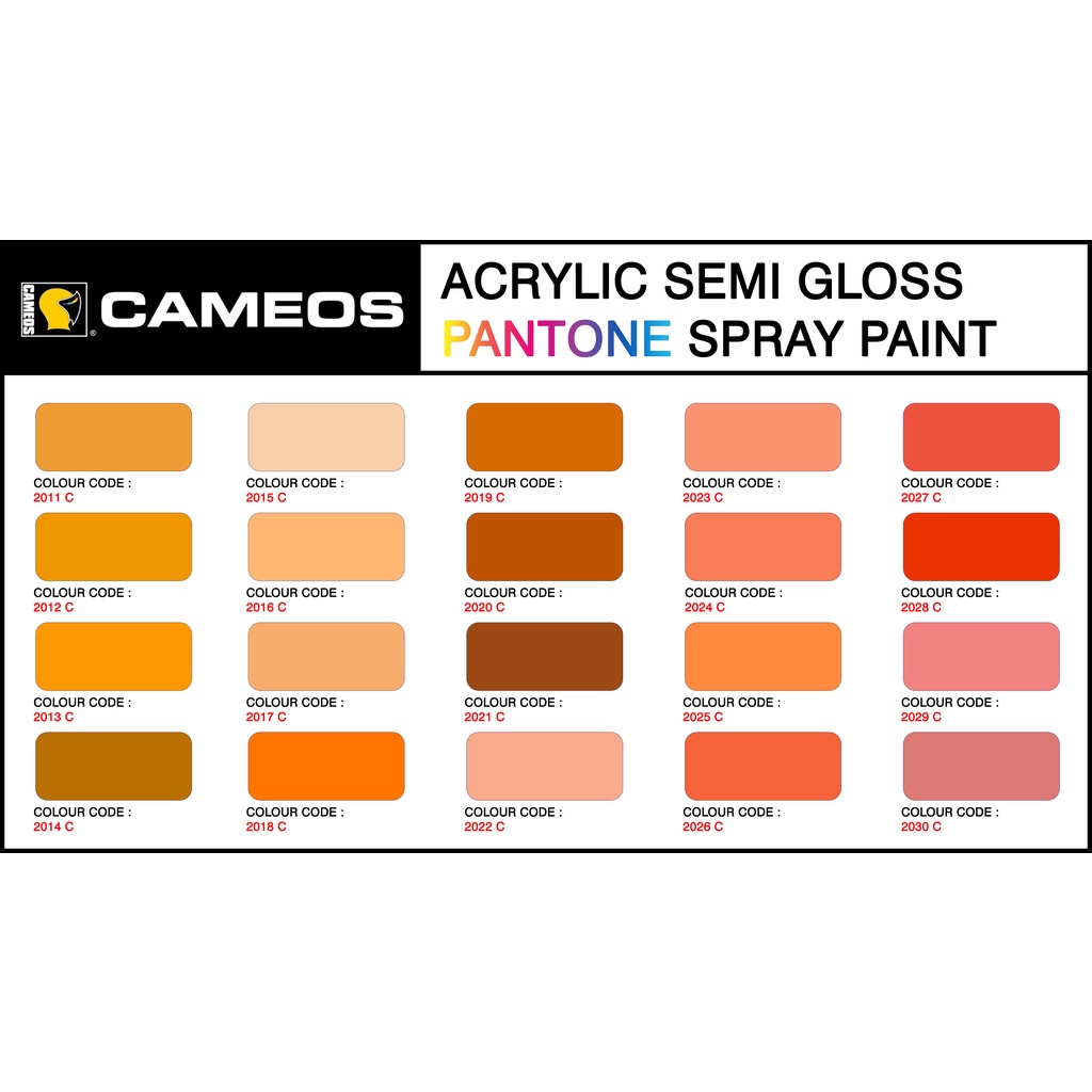 PANTONE Color P67 - Aerosol Spray Paint - CAMEOS 400ML/Bottle | Shopee ...