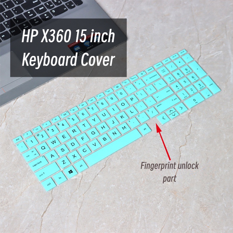 HP Envy X360 15 inch Keyboard Cover Protector X360 15m-ed Laptop HP ...