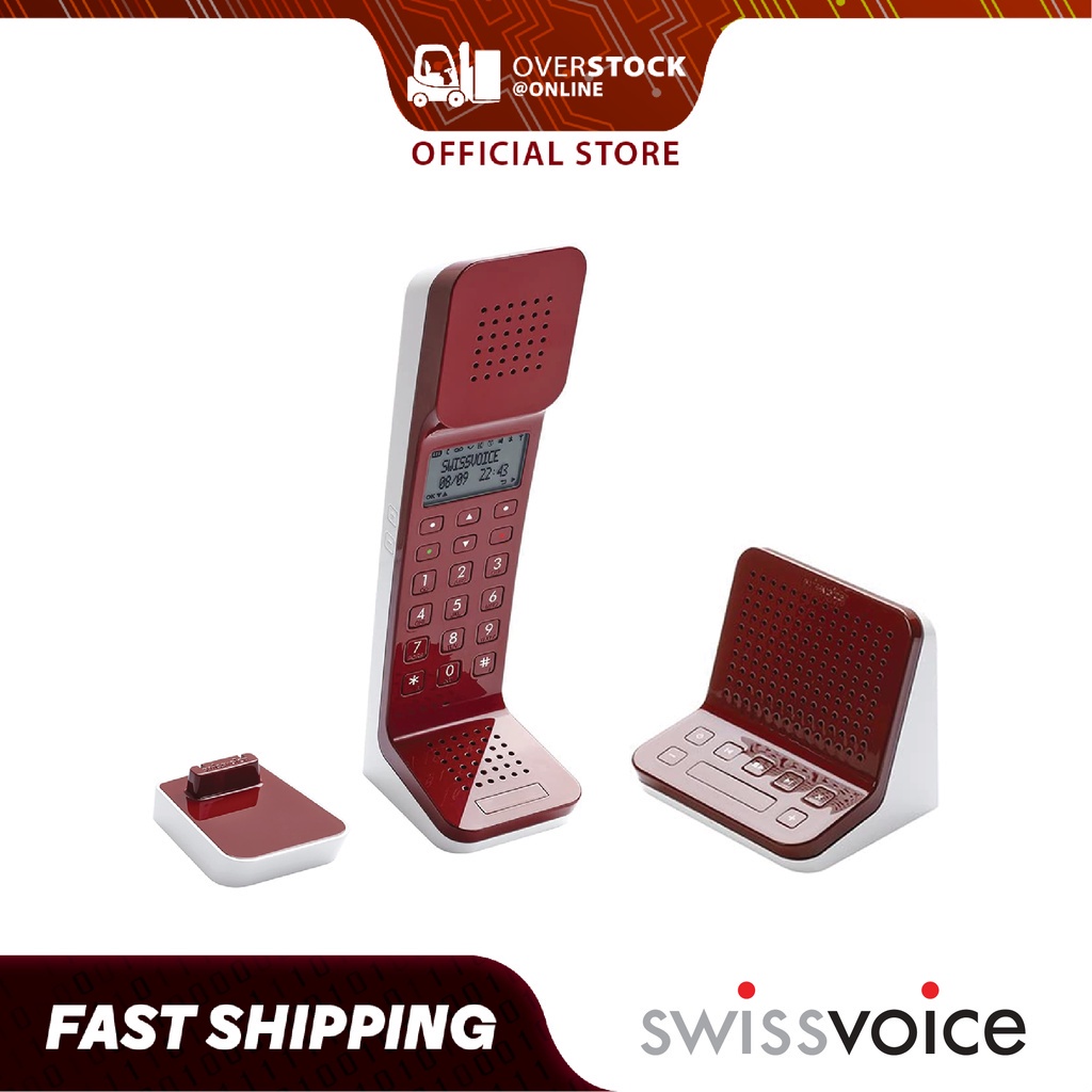 Swissvoice Cordless Phone L7 with One-Button Intercom, Answering ...