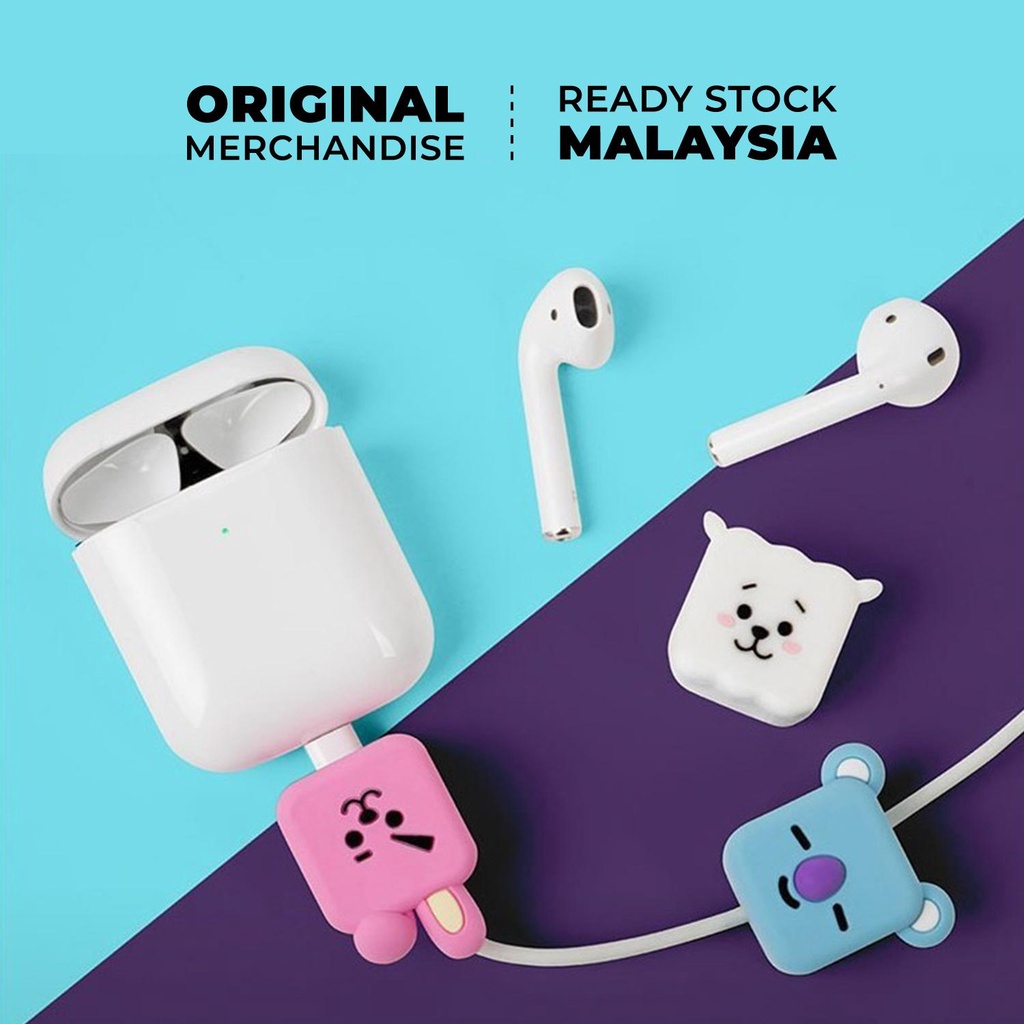 [OFFICIAL] BT21 Character Cable Protection Cap 8-pin / Type-C BTS BT21 ...
