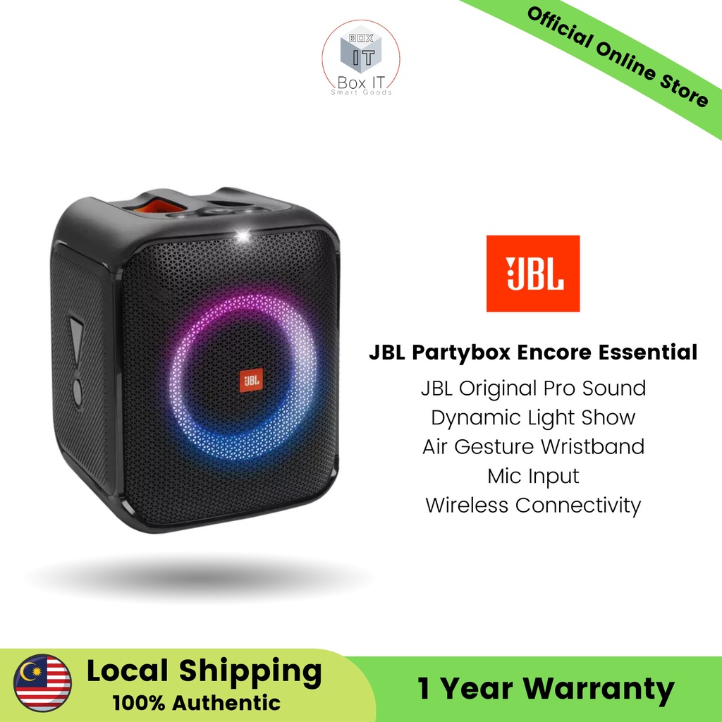 JBL Partybox Encore Essential | JBL Original Pro Sound | Dynamic Light ...