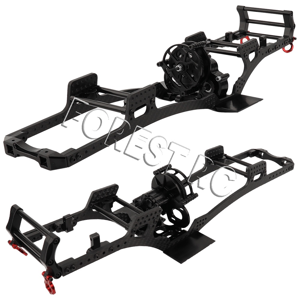 Lower Center Of Gravity LCG Rails Carbon Fiber Chassis Frame Girder Transmission Cut off Gearbox ...