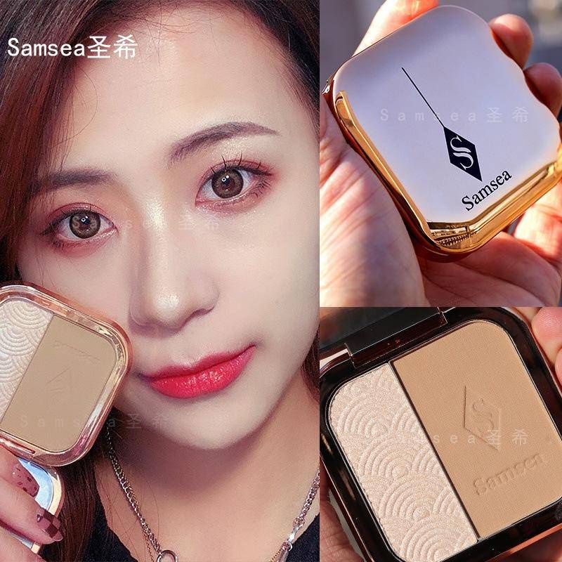 High Gloss Contouring Powder Nose Silhouette Natural Face Brightening ...
