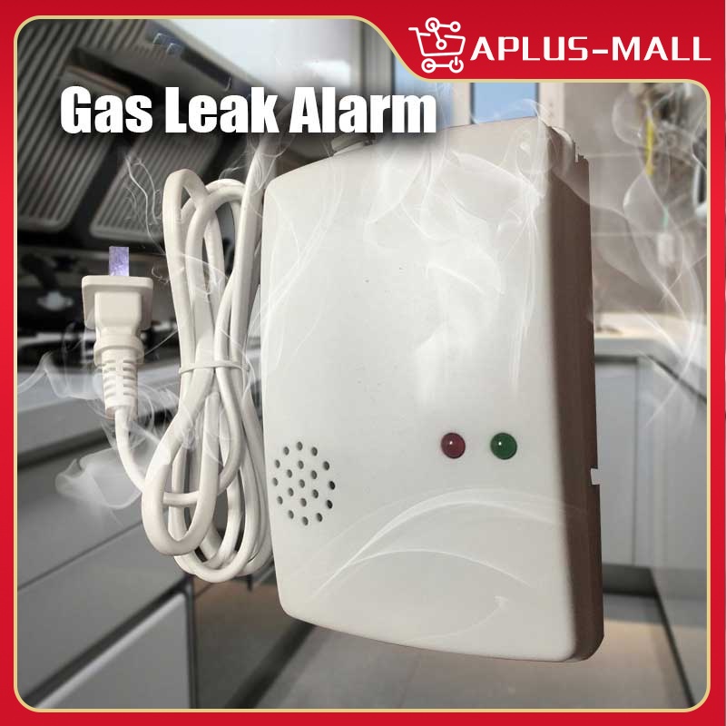 Natural Poisoning Gas Leak Detector Alarm Warning Sensor 85DB LNG LPG ...