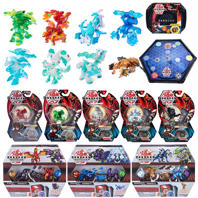Bakugan Battle Brawlers NILLIOUS SERPENTEZE TROX DRAGONOIO Takara Tomy ...
