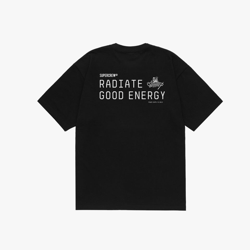 RADIATE GOOD ENERGY TEE (BLACK) | Shopee Malaysia