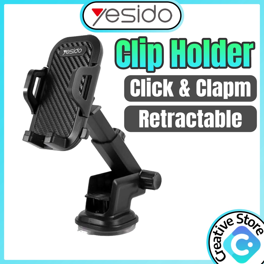 Yesido Car Phone Holder Dashboard Phone Holder Car Handphone Holder Fon ...