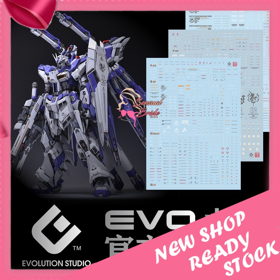 MG HI NU GK HI NU DECAL 3 IN 1 SET FLUORESCENT DECAL | Shopee Malaysia