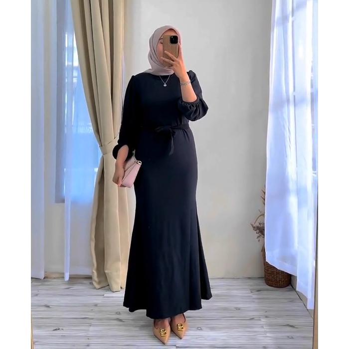 Maria COLLECTION Nadin Basic Knit Dress Elegant Mermaid Dress for Teens ...