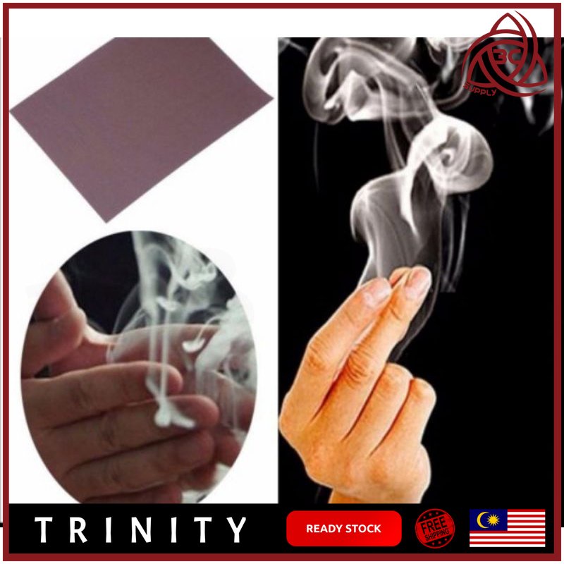 Hell Smoke Finger Trick Close-up Magic Smoke Paper Foil Trick Stage ...
