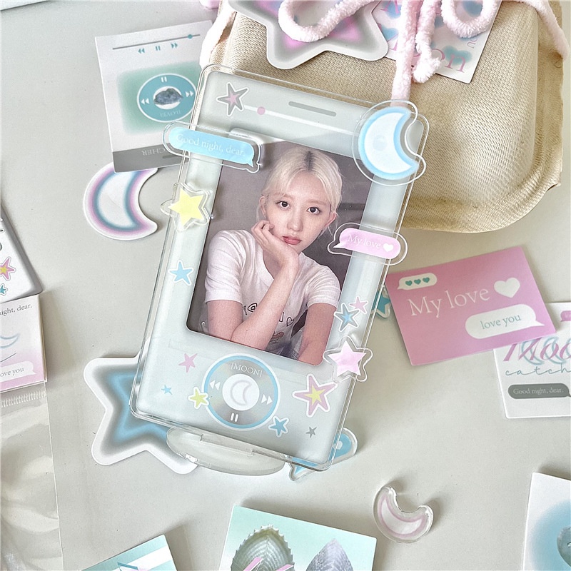 Steve MP3 3 Inch Acrylic Photocard Display Frame Photo Frame Stand ...