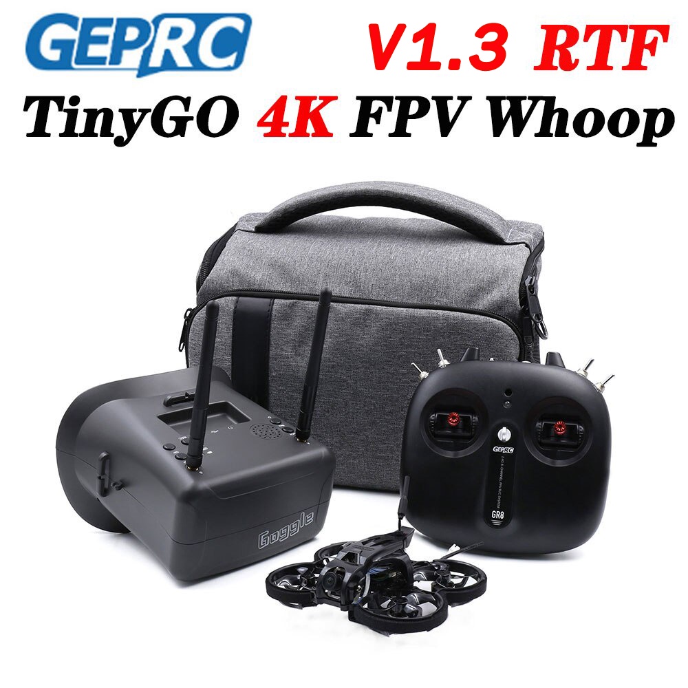 [Spotspecial Price]GEPRC TinyGO 4K V1.3 FPV Whoop RTF WITH Caddx Loris 4K 60fps RC FPV ...