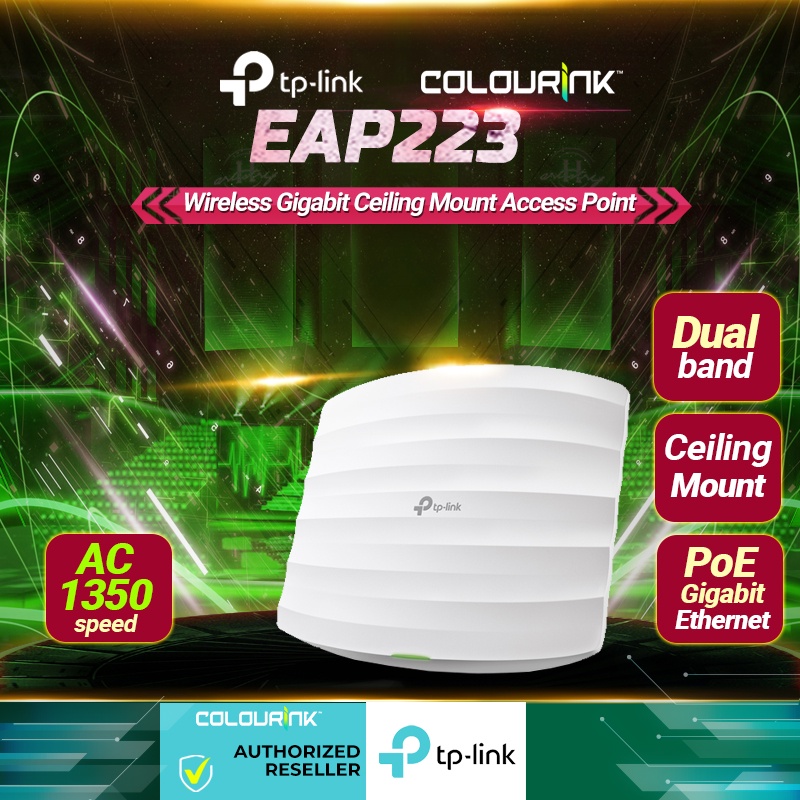 Tp link Eap223 AC1350 Wireless Gigabit Ceiling Mount Access Point ...