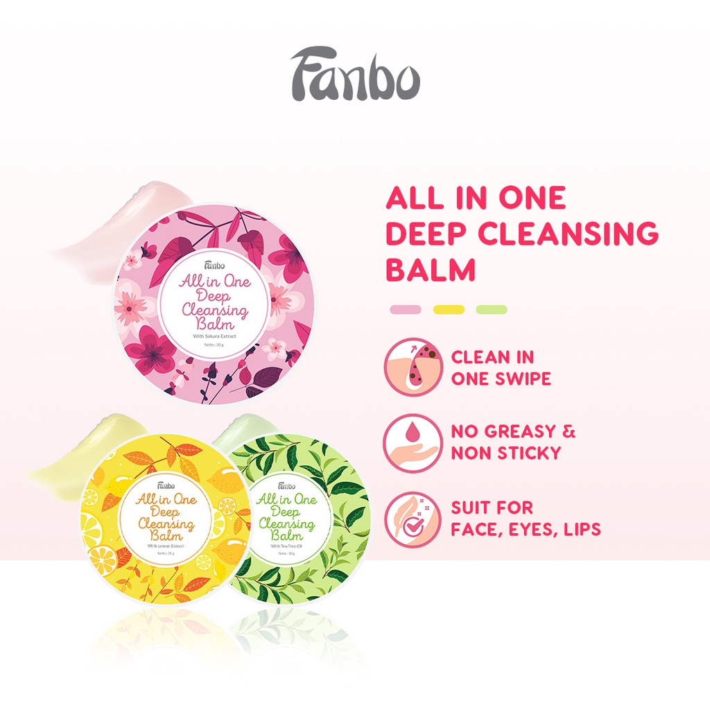 FANBO All in One Deep Cleansing Balm | Pembersih Muka_F-FB130 | Shopee ...