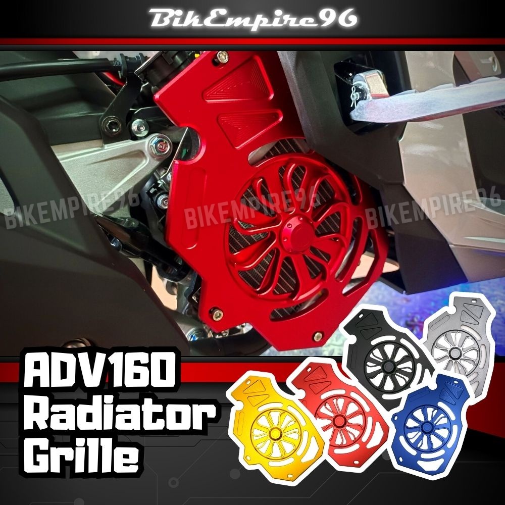 HONDA ADV160 Radiator Grille Guard Radiator Water Tank Protective Net ...