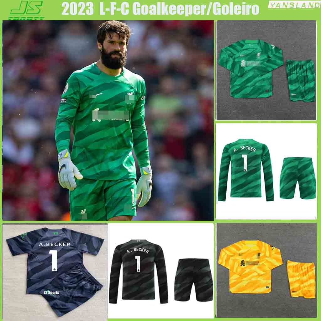 2023/24 L/F/C long sleeves Goalkeeper Size For Alisson football shirt ...