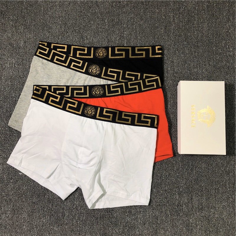 [3pcs+Box] Underwear Men's Underwear Boxer Briefs Young Students ...