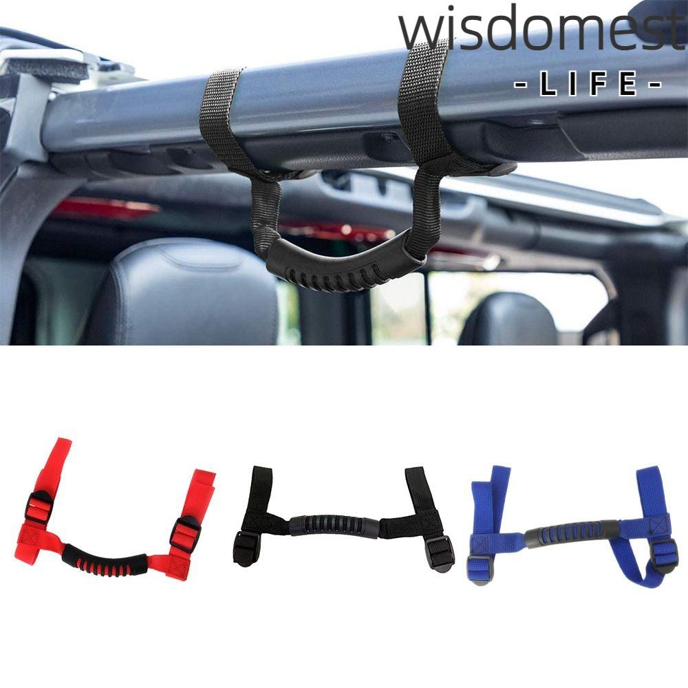 WISDOMEST1 Car Roof Handle, Ruber Handle Non-slip Armrest Top Grab ...