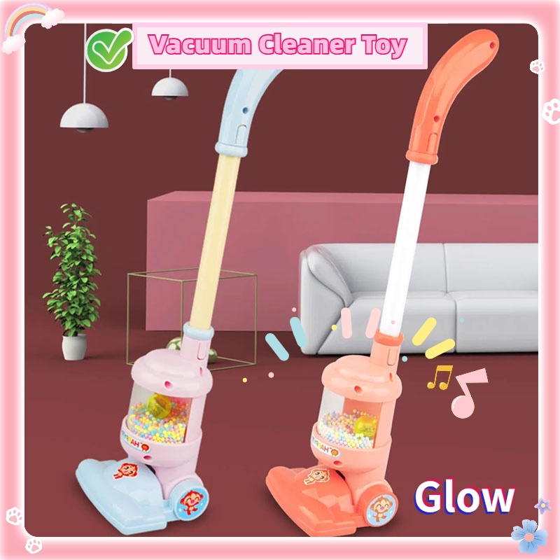 Vacuum Cleaner Toy Electric Children Pretend Play Stimulation Cleaning ...