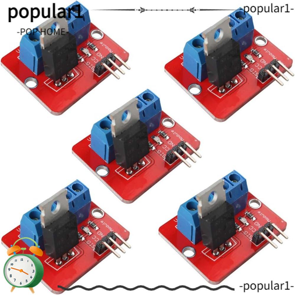 Pop 5pcs Driver Module Irf520 Red Mosfet Irf520 Mosfet