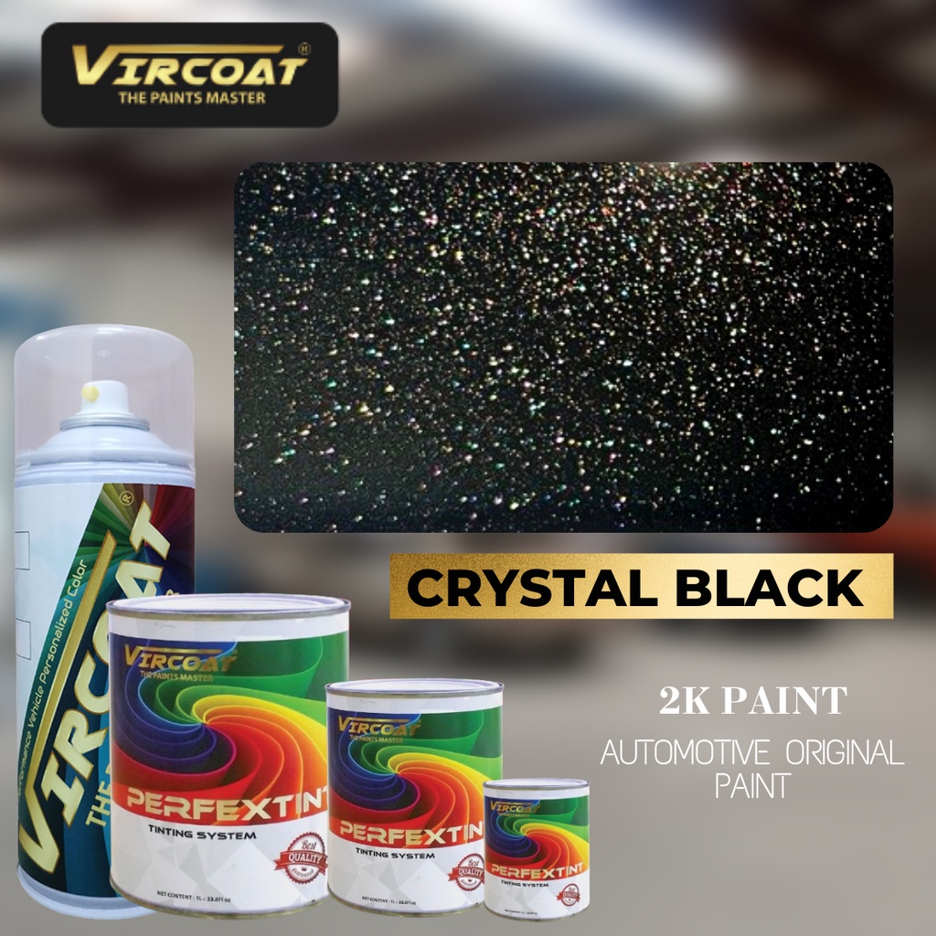 [Black Crystal Paint] Cat 2K Touch Up Paint 2K Aikka Aerosol DIY Cat ...