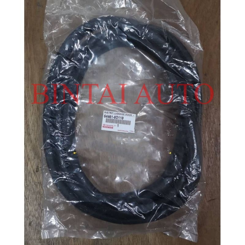 *ORIGINAL TOYOTA NCP150 VIOS 2013 REAR BONNET BOOT RUBBER/ BELAKANG ...