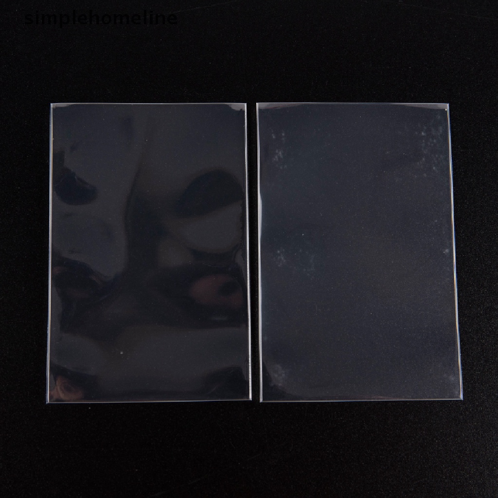 simplehomeline 50 sheets/pack Transprant Card Cover Holder For Board ...