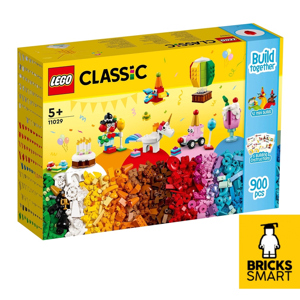 LEGO 11029 Classic Creative Party Box Building Toy Set (900 Pieces ...