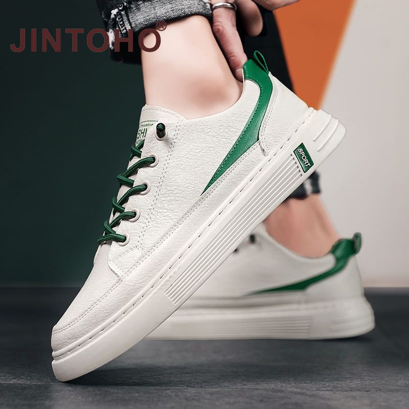 JINTOHO Fashion Men Sneakers Casual Korean Shoes For Men Low Top ...