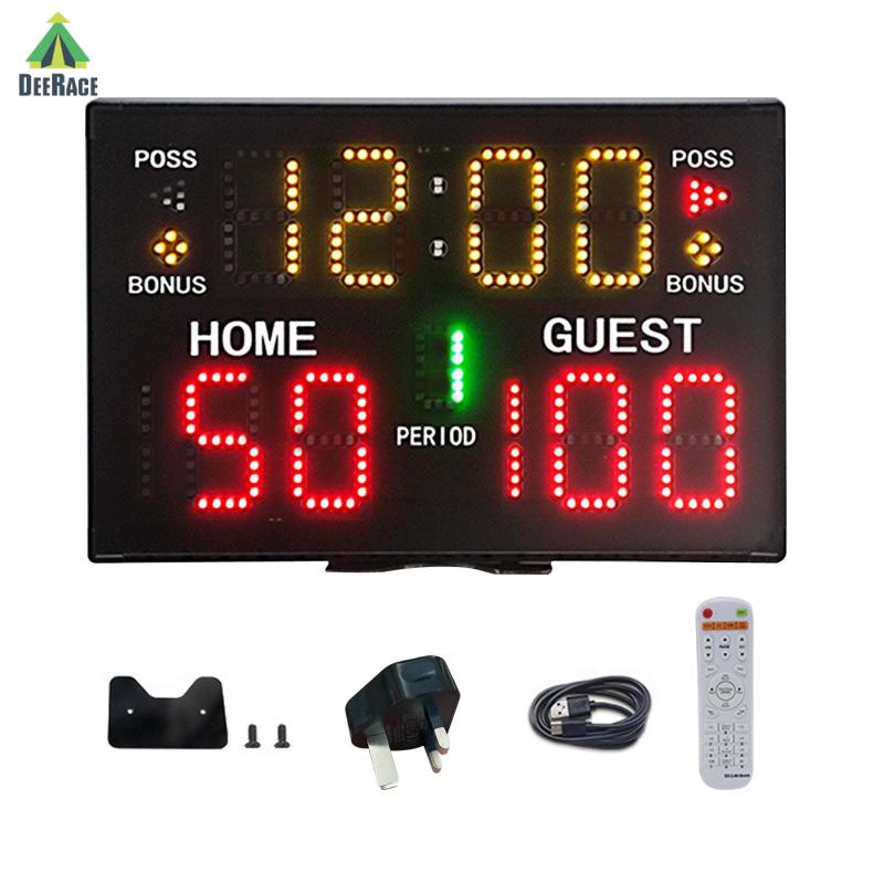 [Lzdjlmy1] Digital Scoreboard 30Meters Control Distance for Basketball ...