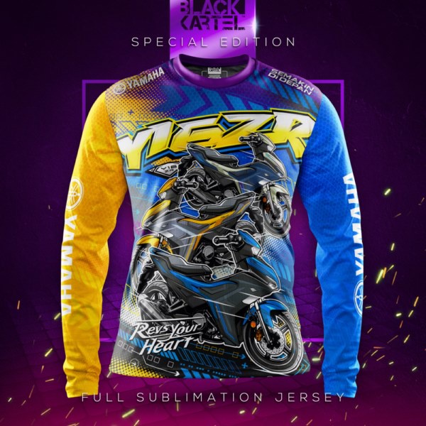 Ready Stock! [ BAJU / T SHIRT LELAKI MOTOR YAMAHA Y16ZR ] TShirt Ride ...