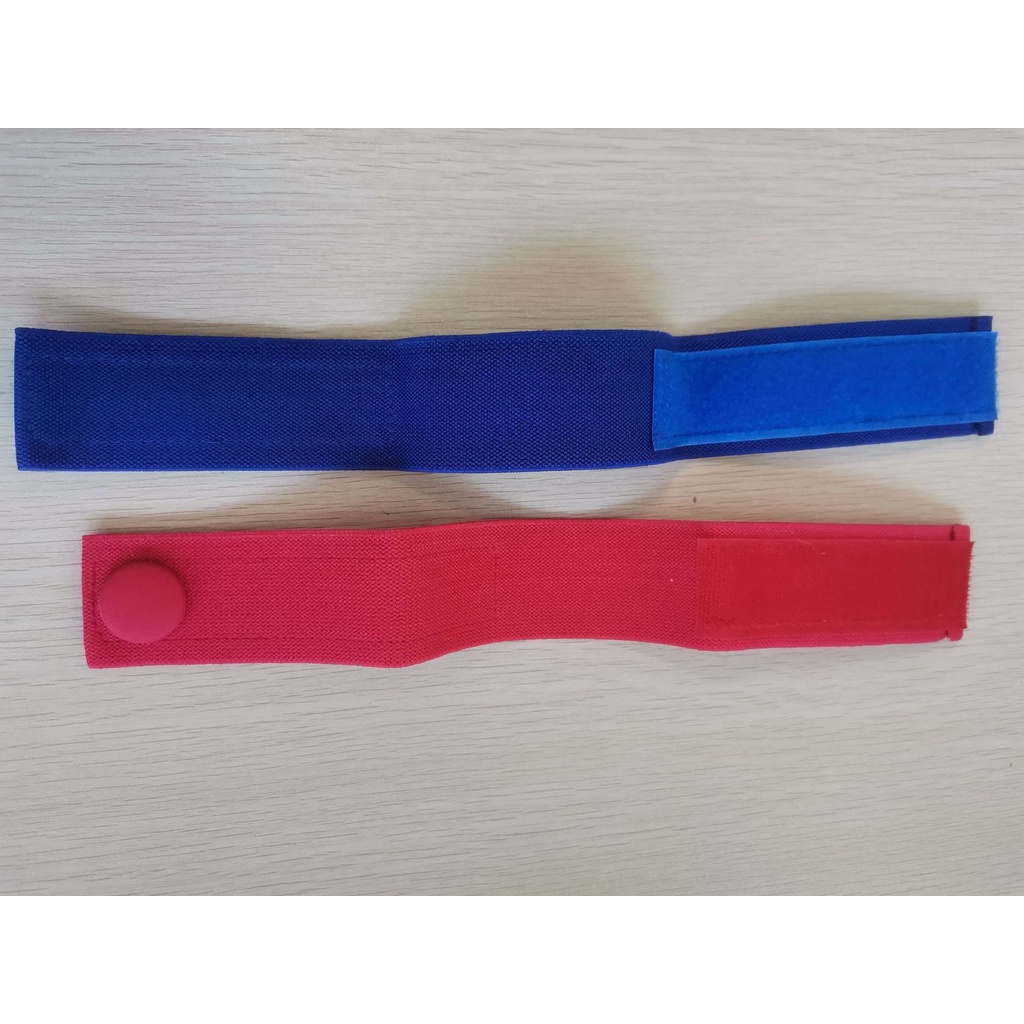 2Pcs Hemodialysis Elastic Tourniquet Red Blue Pressure Pulse Dialysis ...