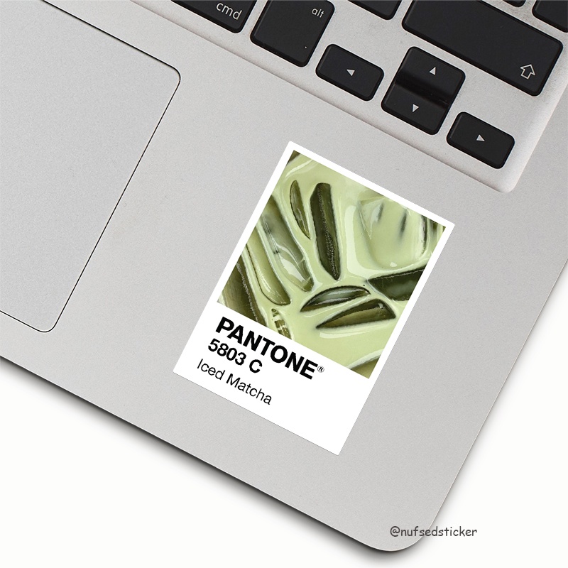 Pantone Iced Matcha Sticker | Shopee Malaysia