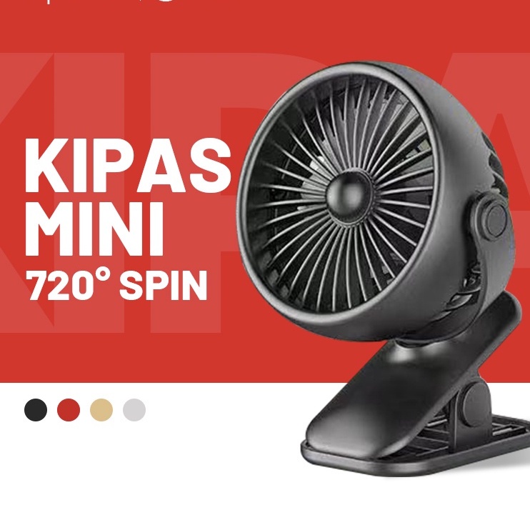 Kipas mini fan Air cooler Portable Hand Mini Clip Cooling Fan Baby ...