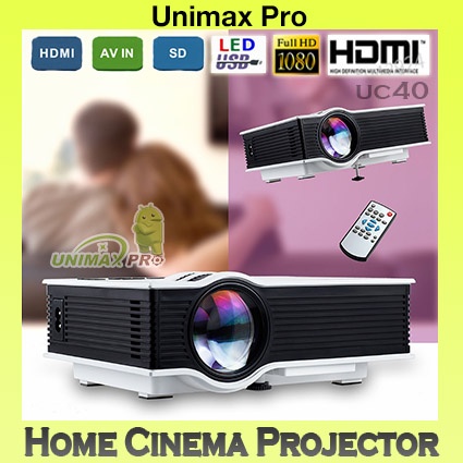 UNIC UC40+ portable Simplified Micro Projector (SMP) | Shopee Malaysia