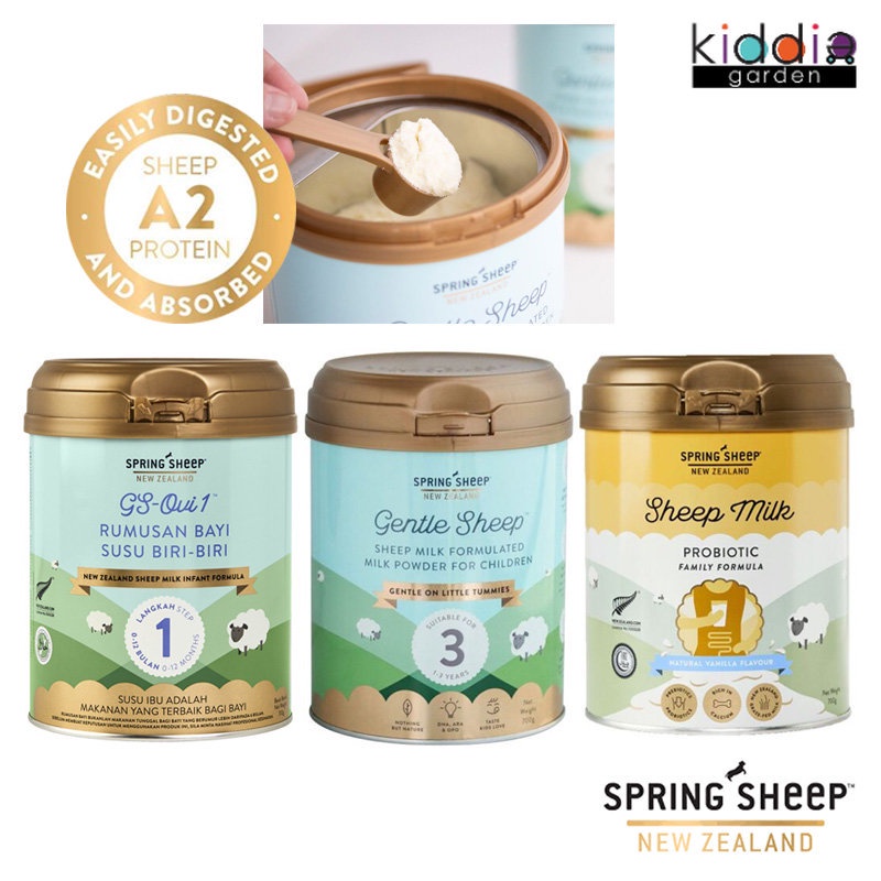 Spring Sheep Infant Formula Step 1 /Toddler Milk Drink Steps 3/ HALAL ...