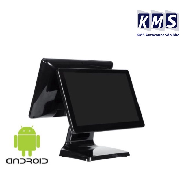 A1502A 15.6INCH DUAL SCREEN ANDROID TOUCHSCREEN POS TERMINAL STOREHUB ...