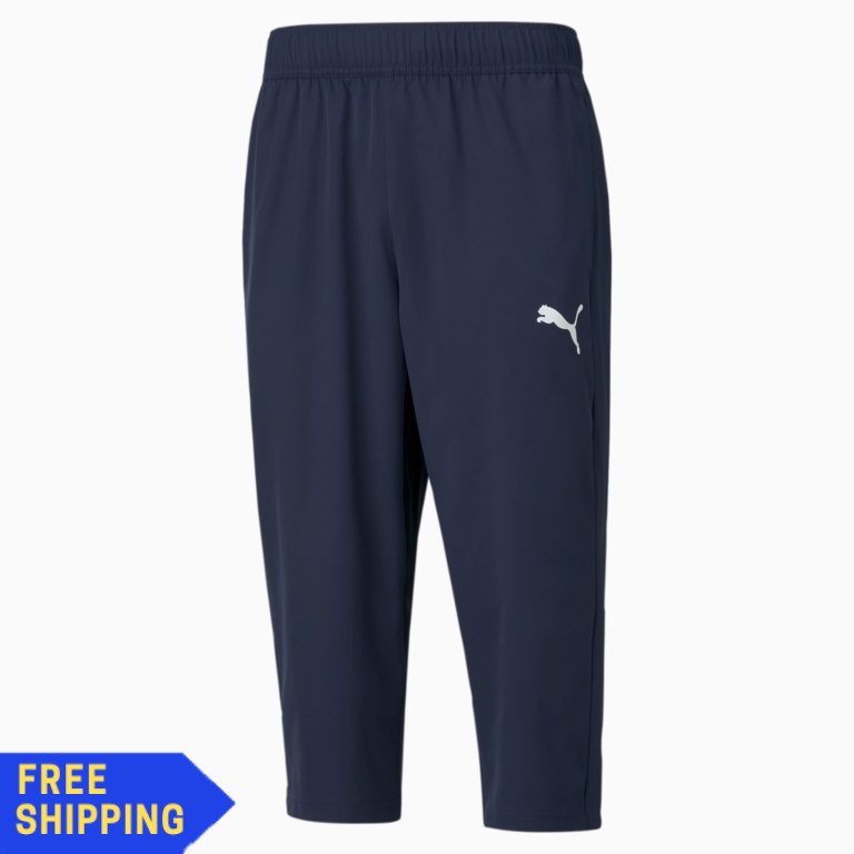 Puma ACTIVE Woven 3/4 Three Quarter Sweatpants 58673406 | Shopee Malaysia