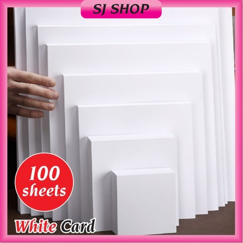 A4 White Card 120g 135g 150g 165g 180g 230g 250g | Plain Card | Drawing ...
