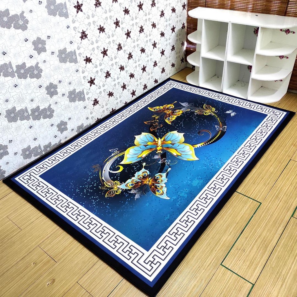 Karpet Velvet Ikea Design XL (130CM X 180CM +/-) Living Room surau ...