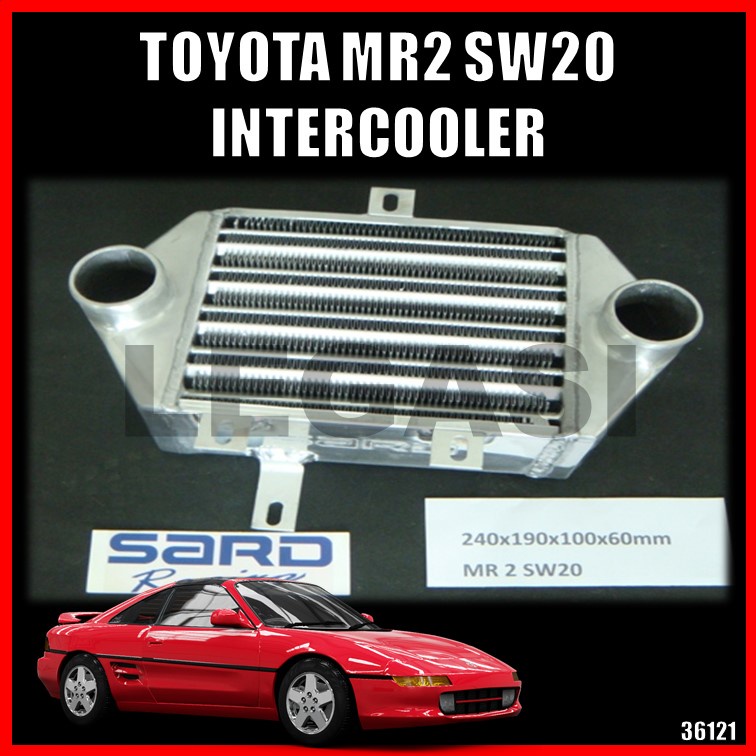 Toyota MR2 SW20 1989 - 1999 SARD Delta Fins Intercooler | Shopee Malaysia